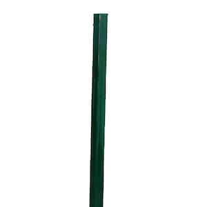 7 ft., 9 in. x 2.3 in x 1.5 in 14-Gauge Green Powder Coated Electro ...