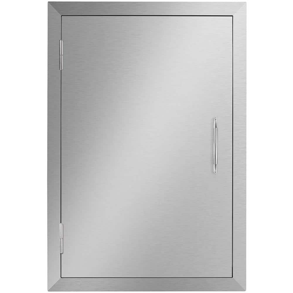 SEEUTEK 17 in. W x 24 in. H Single Outdoor Kitchen Access Door for BBQ ...