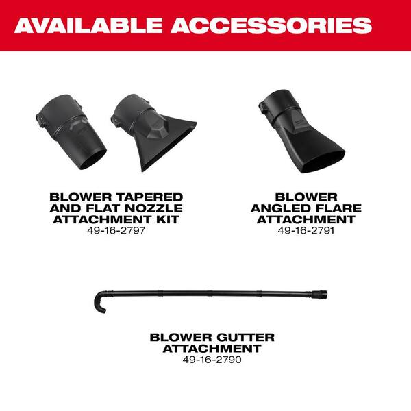 Milwaukee M18 FUEL 120 MPH 500 CFM 18V Brushless Cordless Battery ...