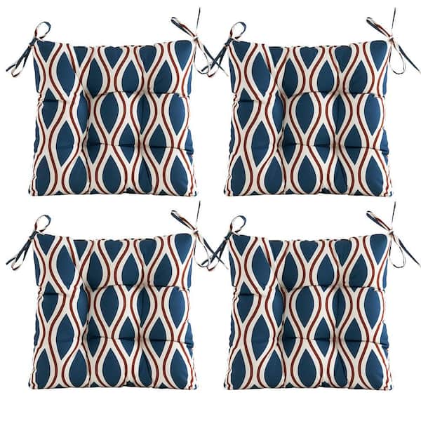 Reviews for ARTPLAN Outdoor Seat Cushions, Set of 4, Patio Seat Chair ...