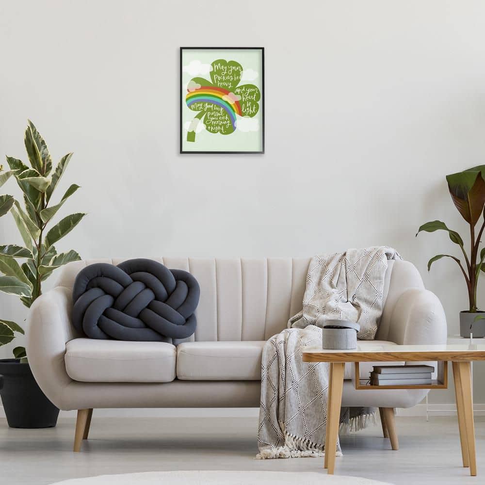 Stupell Industries Uplifting Good Luck Rhyme by Mandy Ford Art ...