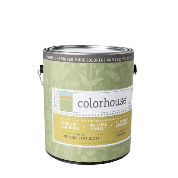 Colorhouse 1 gal. White Base Semi-Gloss Interior Paint 141315 - The ...