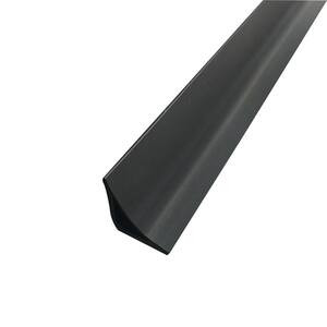 Wellco 1.6 in. W x 10 ft. L x 0.04in. D Self-Adhesive PVC Flexible ...