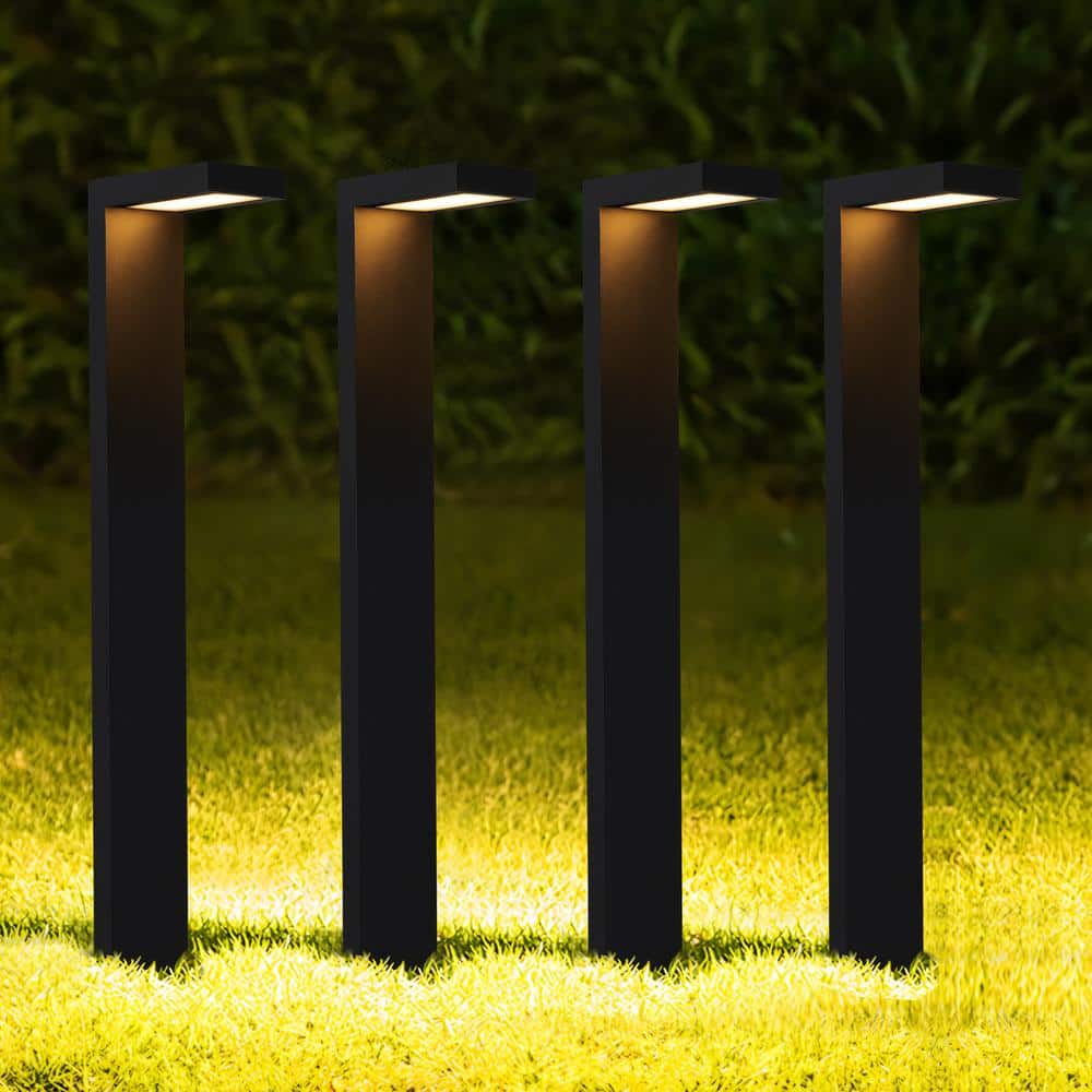 Reviews for Laplusbelle Low Voltage Black Aluminum LED Weather ...