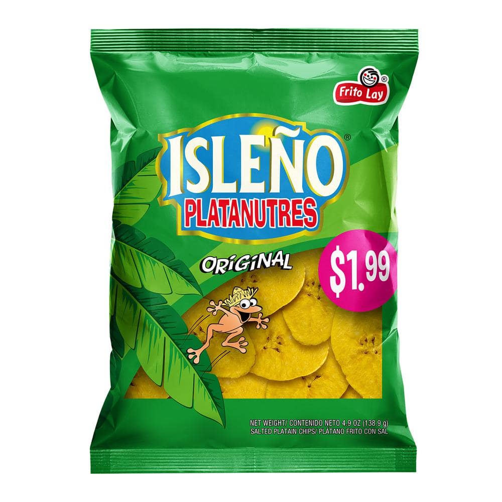 Frito Lay 4.9 oz. Platanutre Isleno Plantain Chips Original Flavor ...