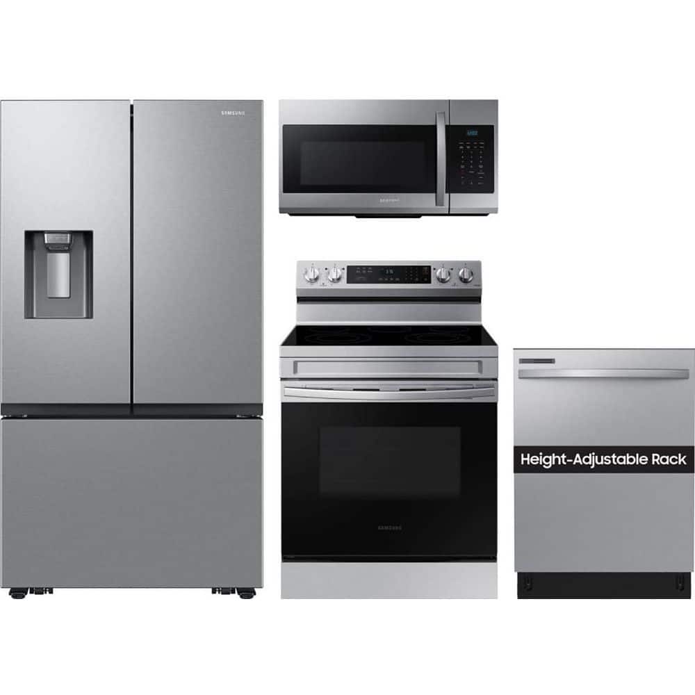 Samsung 31 cu. ft. Mega Capacity Standard Depth 3 Door Refrigerator ...