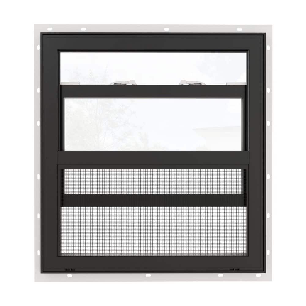 ARK DESIGN 36 in. x 36 in. 62-Series Double Glazed Single Hung Vinyl ...