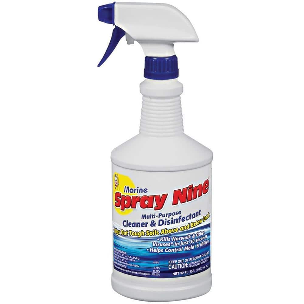 Spray Nine 32 oz. All Purpose Marine Cleaner 26932 - The Home Depot