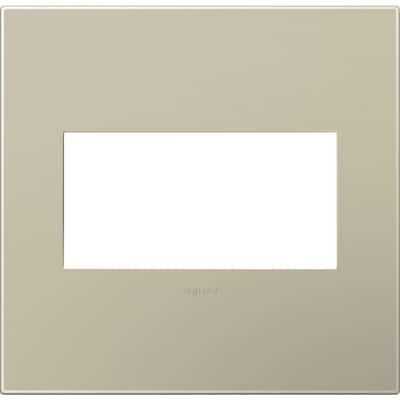 Legrand adorne 1 Gang Plus Decorator/Rocker Wall Plate, Titanium (1 ...