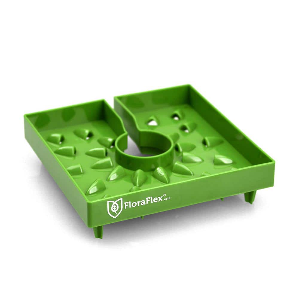 FloraFlex FloraCap 6 in. Green Plastic Block Cover (10-Pack) FF331-10PK ...