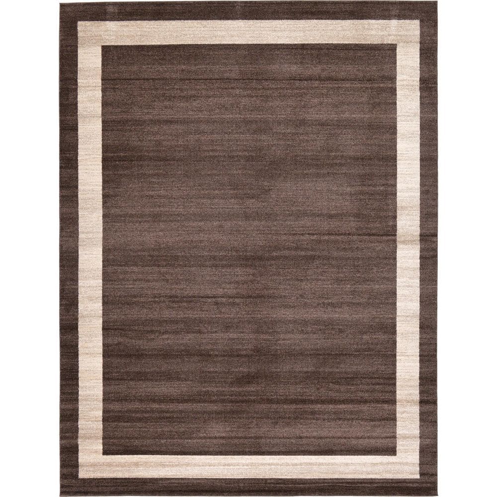 Unique Loom Del Mar Maria Brown 10' 0 x 13' 0 Area Rug 3127308 - The ...