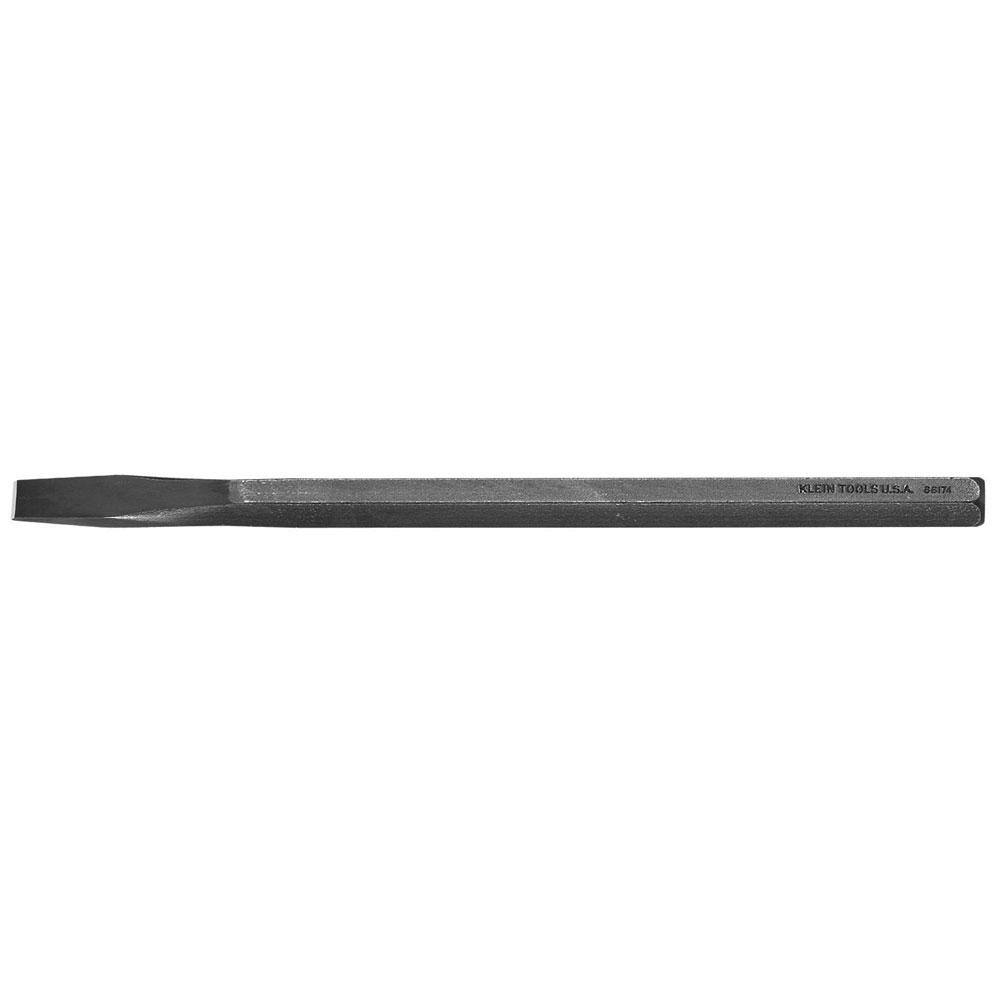 Klein Tools 1/2 in. Blade, 12 in. L Cold Chisel 66174 - The Home Depot