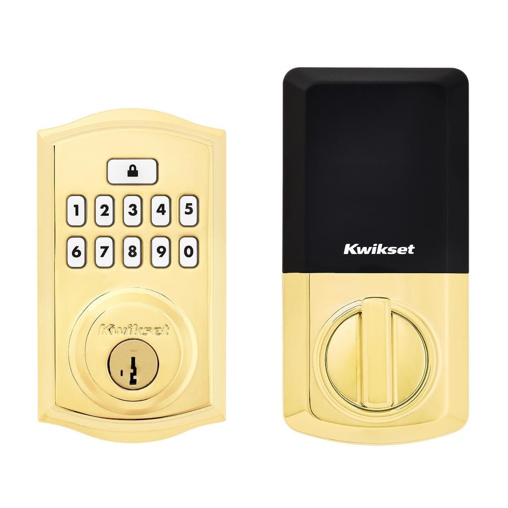 Reviews for Kwikset Smartcode 260 Traditional Lifetime Polished Brass ...