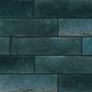 Daltile Remedy Herbal 2 in. x 10 in. Glossy Porcelain Subway Wall Tile ...