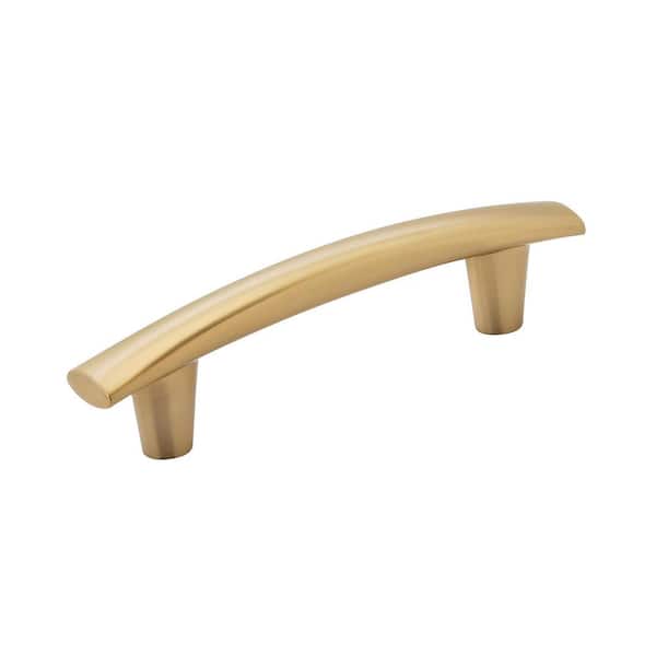 Amerock Willow 3-3/4 in. Center-to-Center Modern Champagne Bronze Arch Cabinet Pull BP37310CZ ...