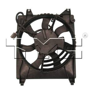 TYC A/C Condenser Fan Assembly 2002-2004 Mitsubishi Lancer 2.0L 610510 ...