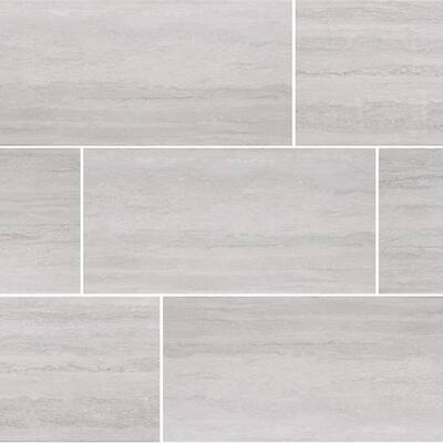 Florida Tile Home Collection Ivory Sands 12 in. x 24 in. Matte ...