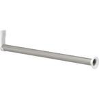 Lido Designs 1.31 in. White Powder Coated Steel Closet Rod LB-26-A106/8