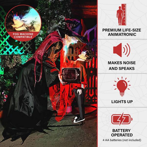 Witch - Halloween Animatronics and Giants - The Home Depot