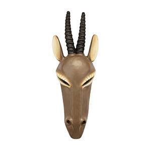 Design Toscano 14.5 in. x 5.5 in. Tribal-Style Giraffe Wall Mask ...