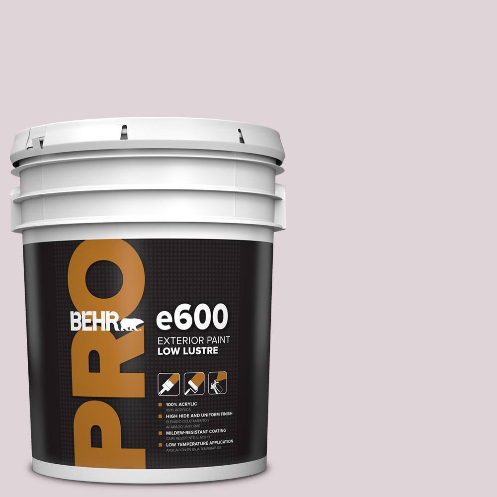 BEHR PRO 5 gal. #PPU16-07 Mystic Fairy Low Luster Exterior Paint ...