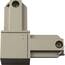 Progress Lighting Alpha Trak Brushed Nickel Track Lighting T Connector ...