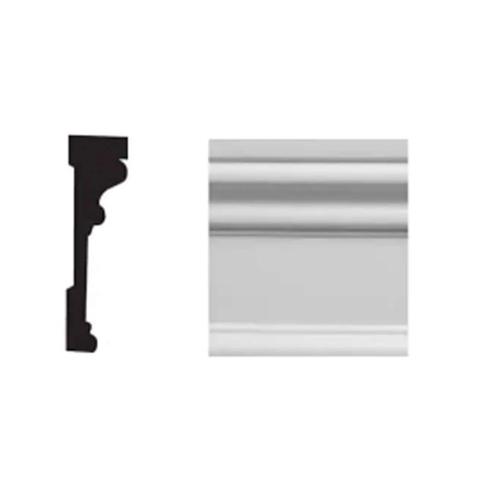 Ekena Millwork WM523 1 in. D x 3.5 in. W x 6 in. L PVC Casing Sample ...