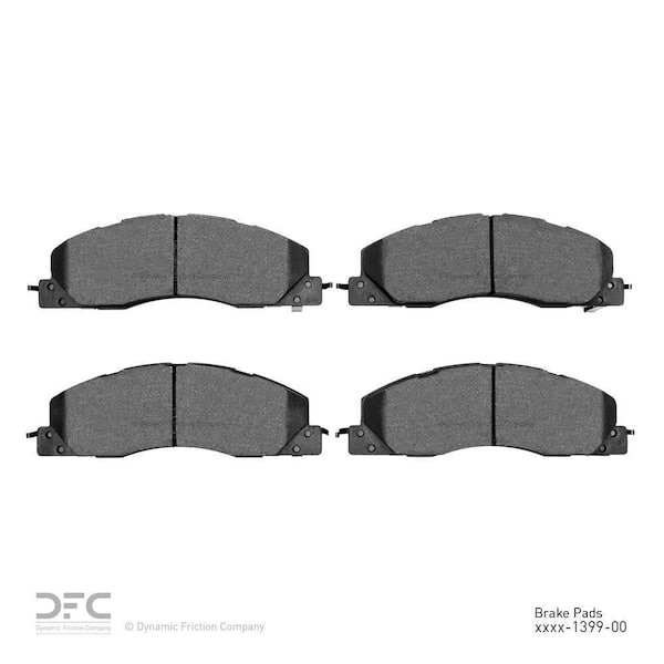 DFC 3000 Semi-Metallic Brake Pads 1311-1399-00 - The Home Depot