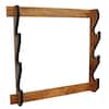 Rush Creek Creations American Cherry 3 Gun Wall Rack 38-4040 - The Home ...