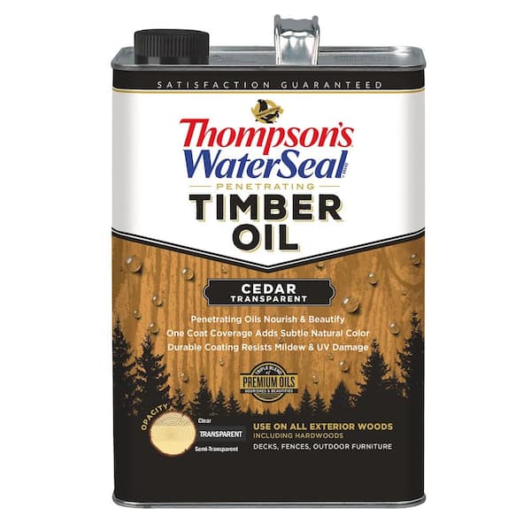 Reviews for Thompson's WaterSeal 1 gal. Transparent Cedar Penetrating ...