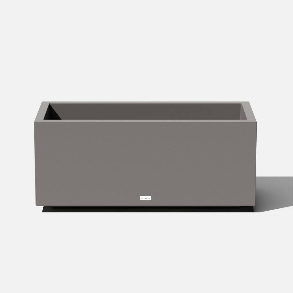 Have a question about Veradek Long Box 38 in. Grey Plastic Rectangular ...