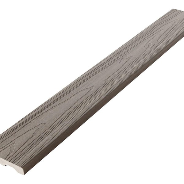 Fiberon ArmorGuard 12 ft. Coastal Gray Square Edge Composite Decking ...