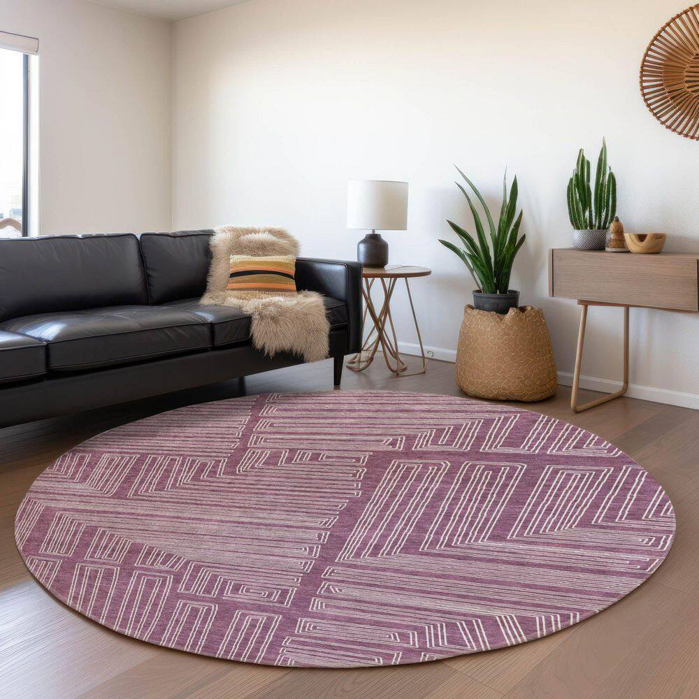 Addison Rugs Mayfield Premium Machine Washable Abstract AMF1045 ...