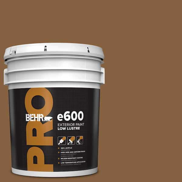 BEHR PRO 5 gal. #PPU4-18 Spice Bazaar Low Luster Exterior Paint PR62305 ...