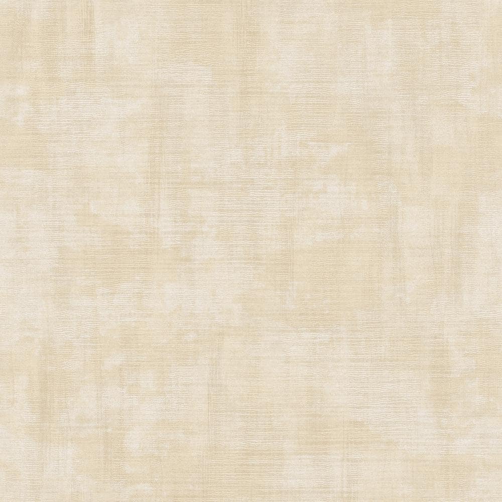 Italian Design Light Beige Textured Linen Effect Matte Finish Non ...
