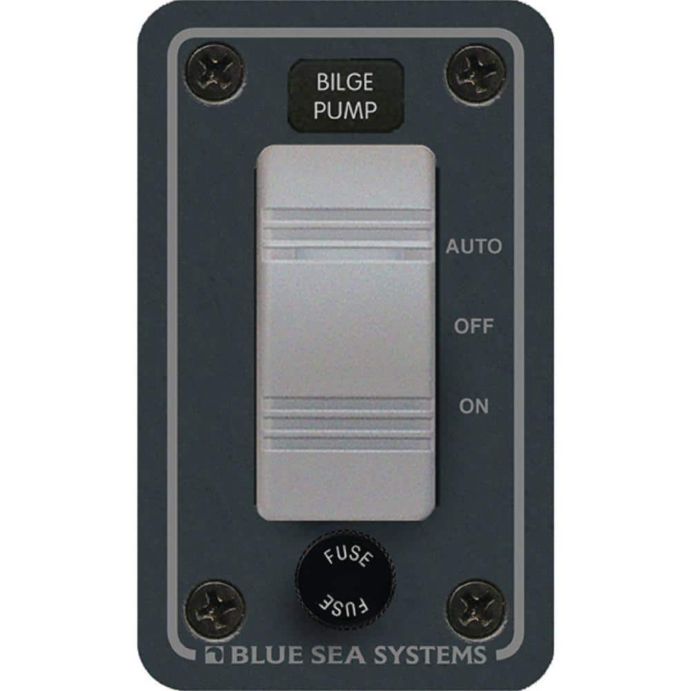 Blue Sea Systems Bilge Pump Control Panel 8263 - The Home Depot
