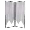HomeRoots Mariana 7 ft. Silver 2-Panel Screen Divider 277098 - The Home ...