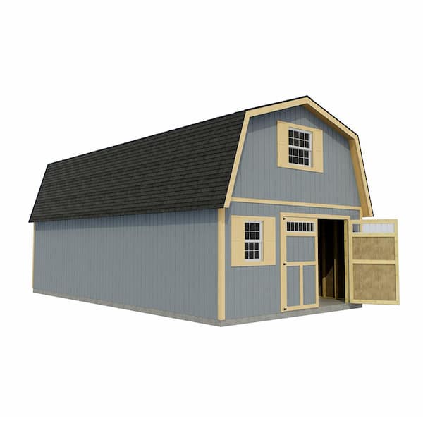 Barn Turned Into 2 Story House