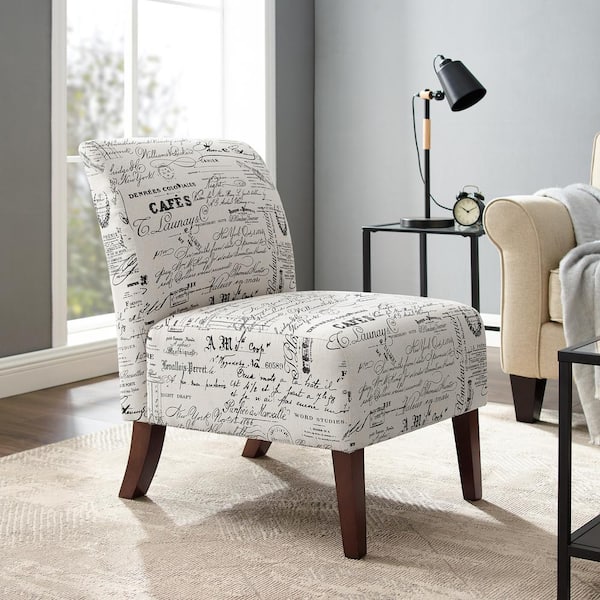 Script chair and ottoman store