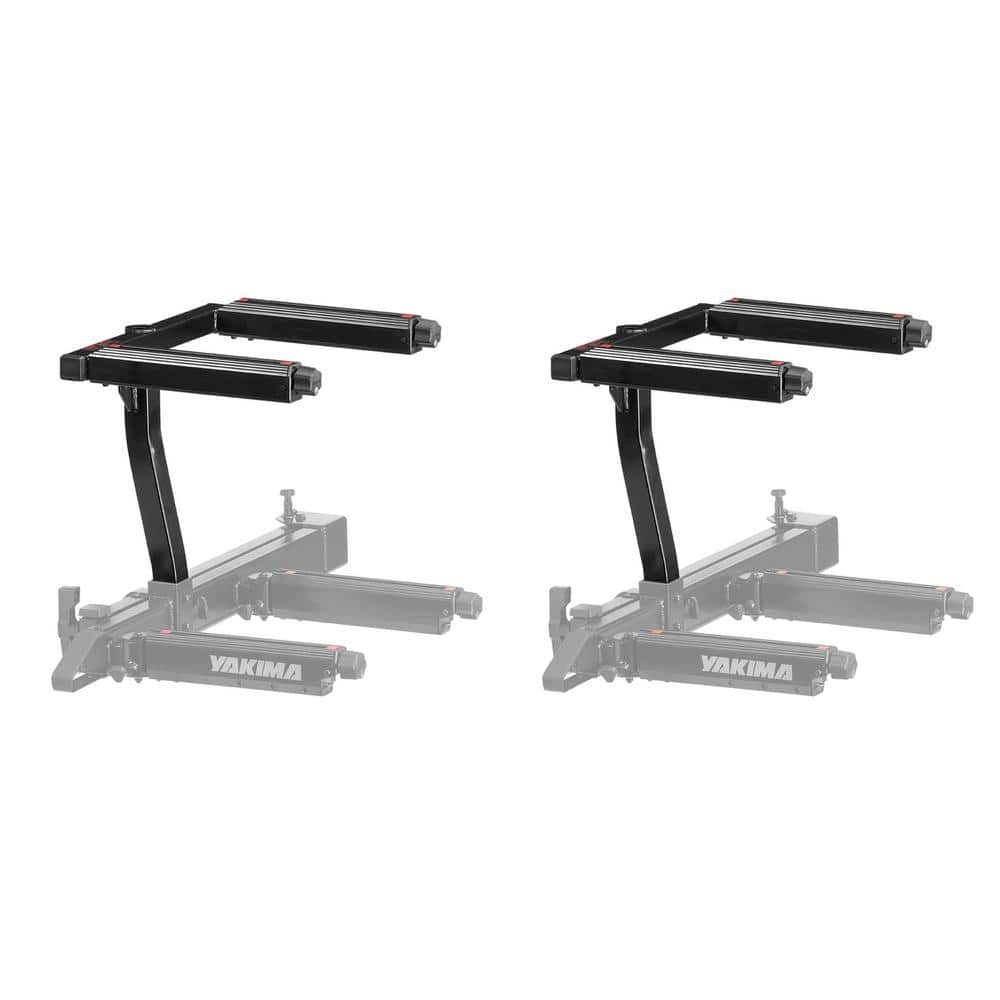 Yakima EXO TopShelf 2nd Level 2 SKS Lock Hitch Base Rack Storage (2 ...