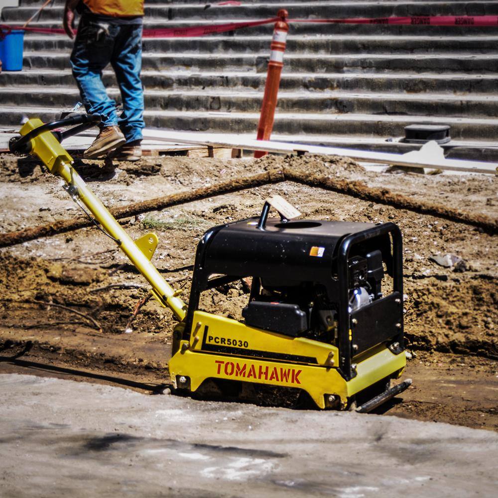 Buy 6.5 HP Honda Reverse Hydraulic Plate Compactor for Asphalt ...