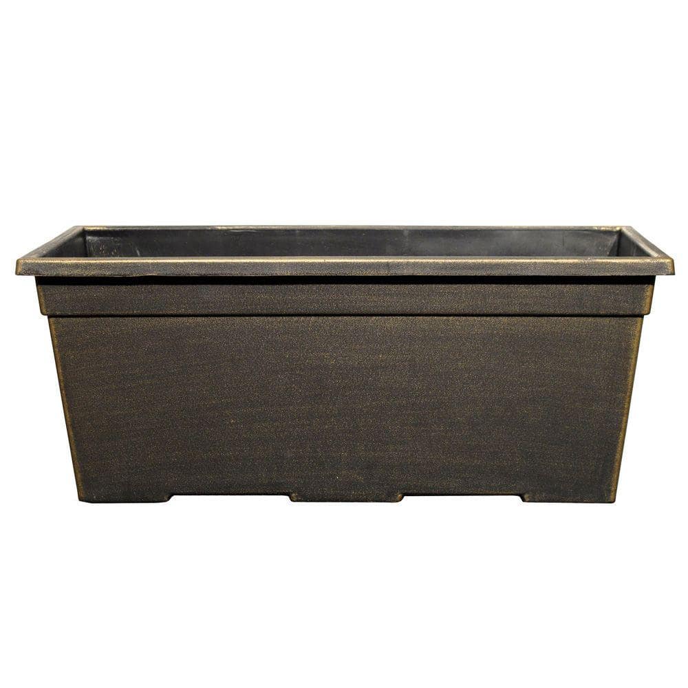Have a question about 15 in. x 7.99 in. Black/Bronze Plastic Window Box ...
