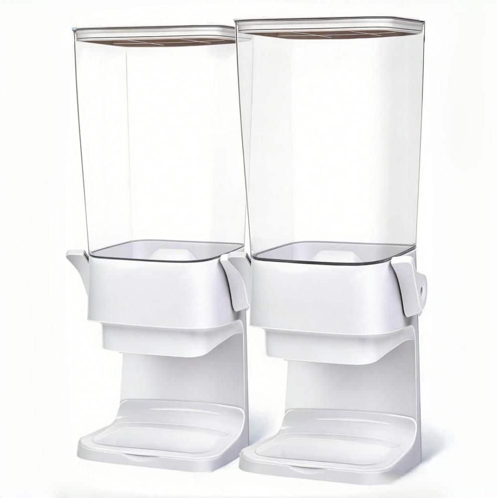 Esepony 5.5 L Cereal Dispenser and Containers with for Pantry, Dry Food ...