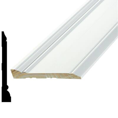 Primed - Baseboard - Moulding - The Home Depot