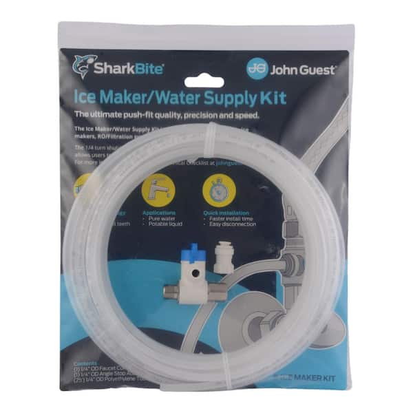 John Guest 1/ 4-in. Ice Maker Water Supply Kit (Universal) ICE MAKER ...