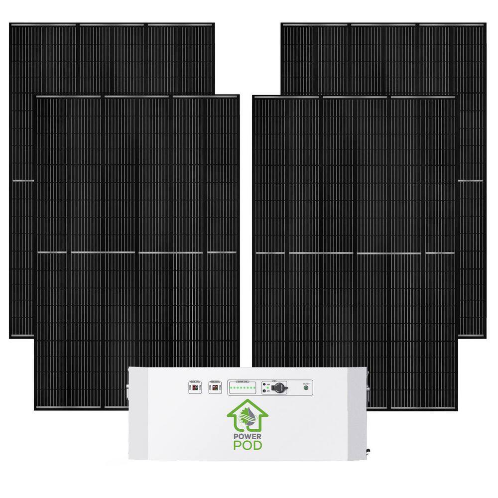 NATURE'S GENERATOR Powerhouse Solar Power 100Ah Battery Expansion Pod ...