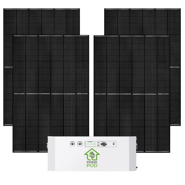 NATURE'S GENERATOR Powerhouse Solar Power 100Ah Battery Expansion Pod ...