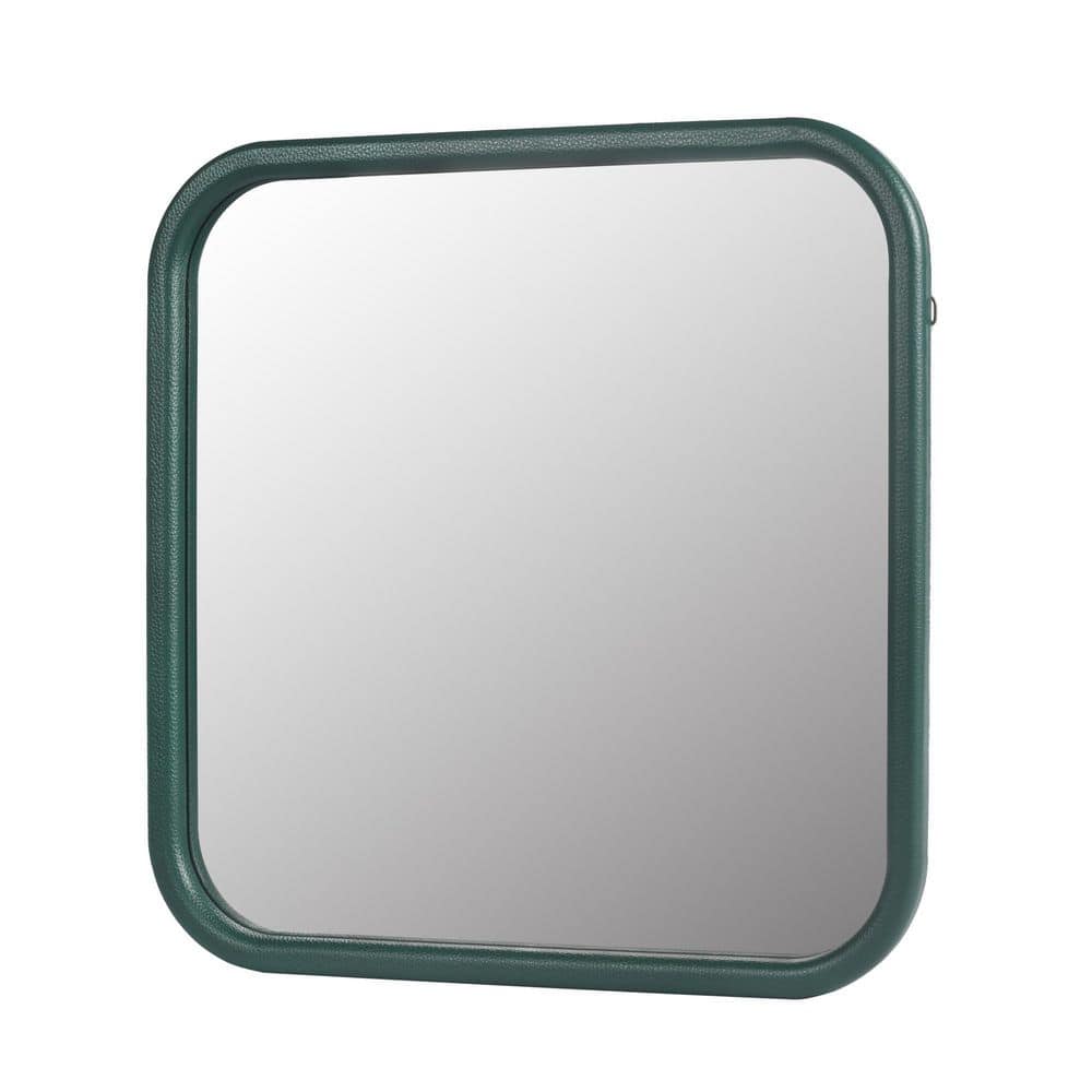 Modern 23.62 in. W x 23.62 in. H Square PU Covered MDF Framed Wall ...