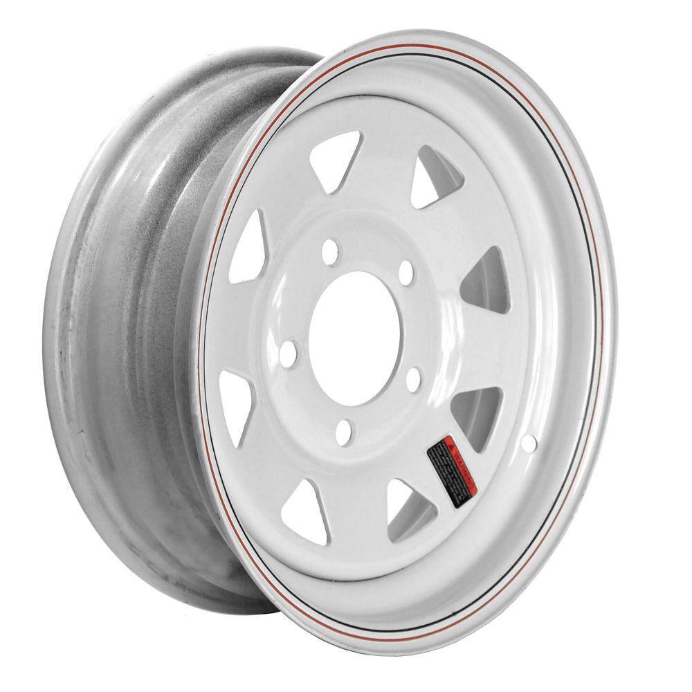 Martin Wheel 13x4.5 5-Hole 13 in. Steel Custom Spoke Trailer Wheel/Rim ...