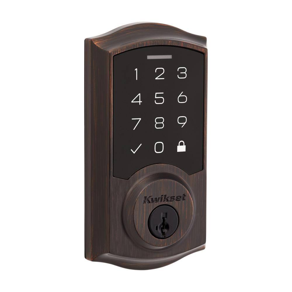 Kwikset SmartCode 270 Traditional Venetian Bronze Touchpad Single ...